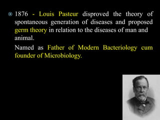 Milestones in the history of plant pathology | PPTX