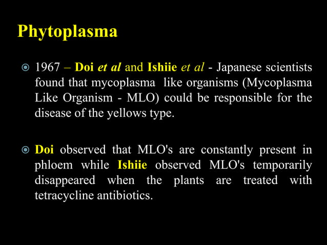 Milestones in the history of plant pathology | PPTX