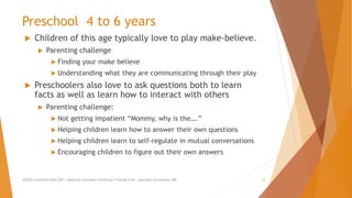 Milestones of child development | PPTX