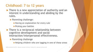 Milestones of child development | PPTX