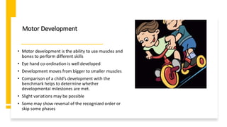 Milestones of development middle years | PPTX