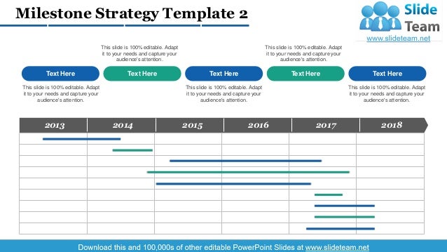 Milestone Strategy PowerPoint Presentation Slides
