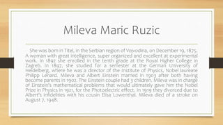 Exposición sobre la vida de Mileva Maric.pptx