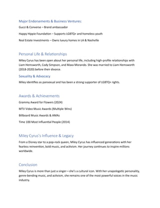 Miley Cyrus Biography The Celeb Post.pdf