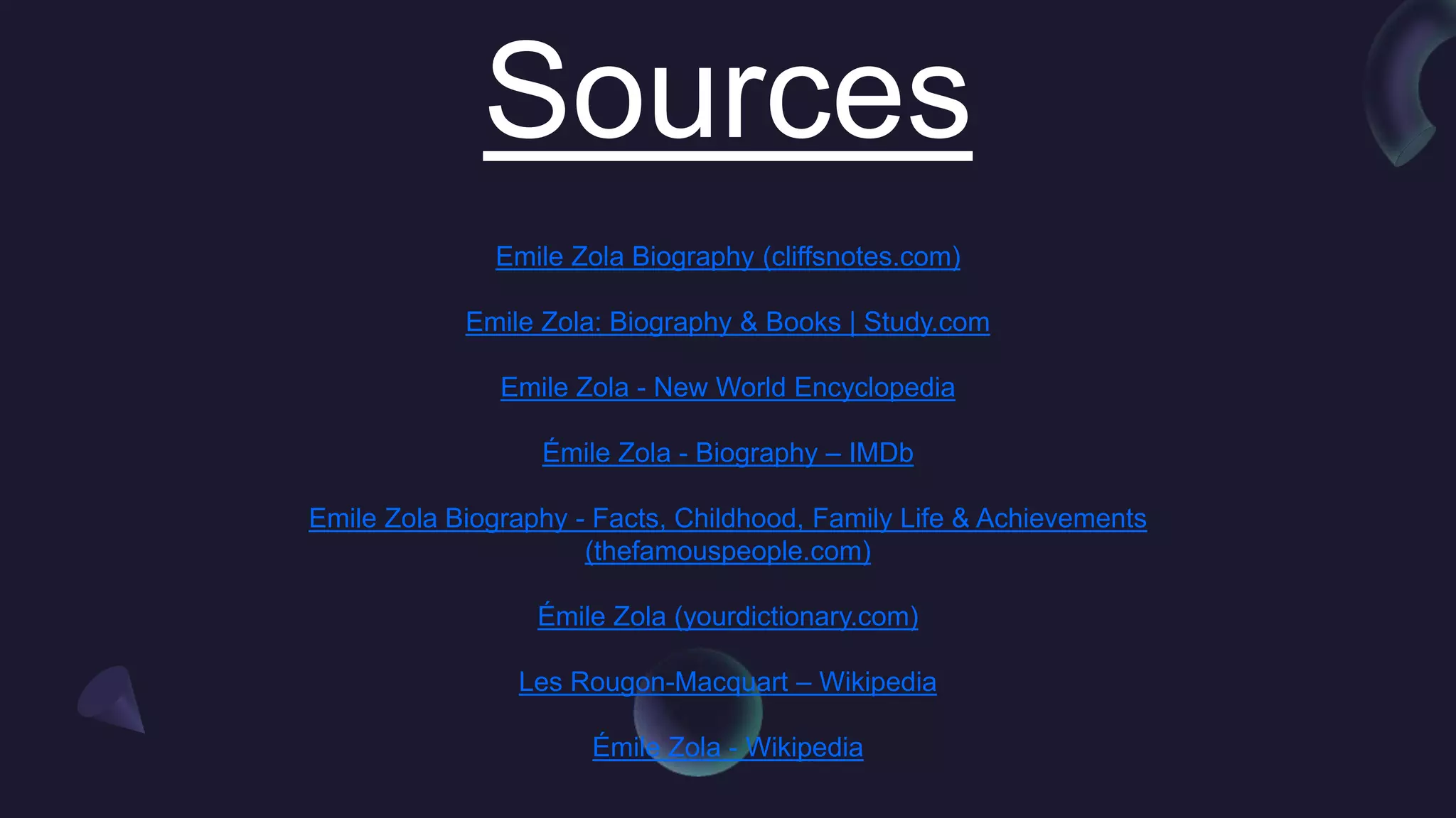 Émile Zola - The father of Naturalism | PPTX