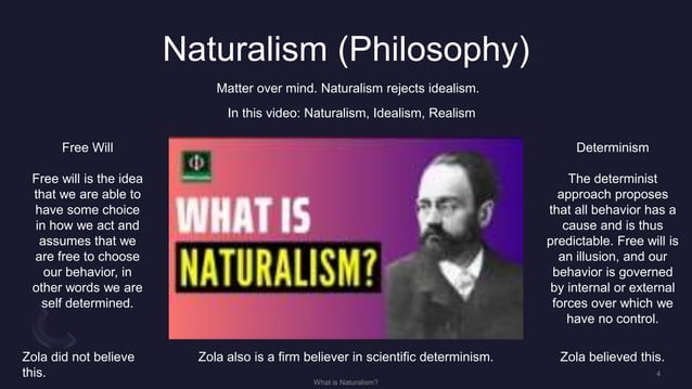 Émile Zola - The father of Naturalism | PPTX | Physics | Science