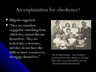 Milgram research evil | PPT