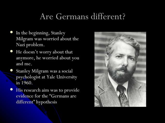 Milgram research evil | PPT