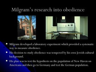Milgram research evil | PPT