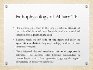 Miliary Tuberculosis (dr. mahesh) | PPT
