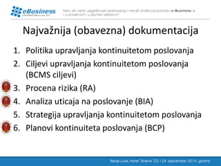 Milica Labus, Belox Srbija: “Upravljanje kontinuitetom poslovanja po ...