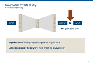 Automated Data Quality Assurance with Machine Learning and Autoencoders | PPTX