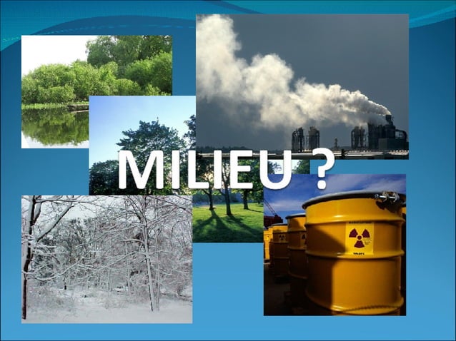Milieu | PPT