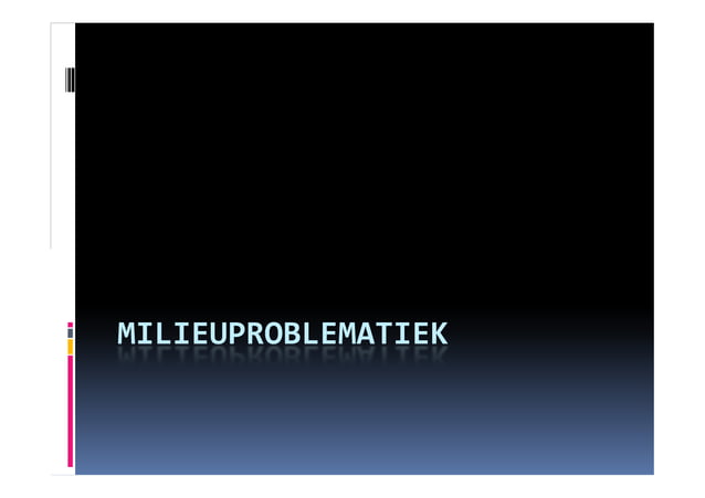 Milieu | PPT