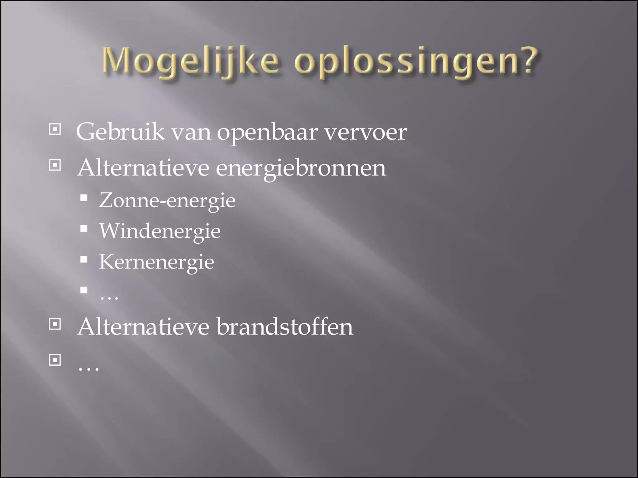 Milieu Problematiek | PPT