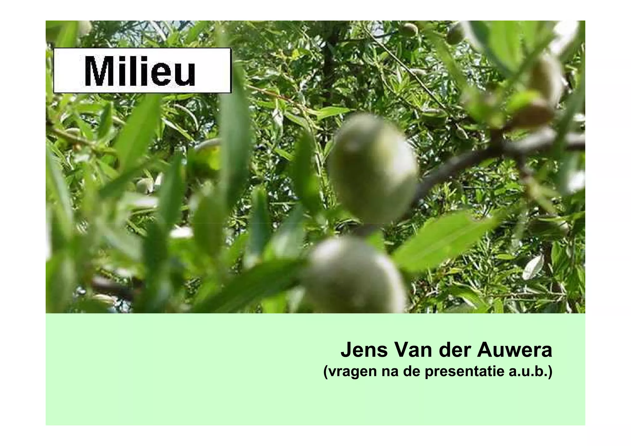 Milieuproblemen | PDF
