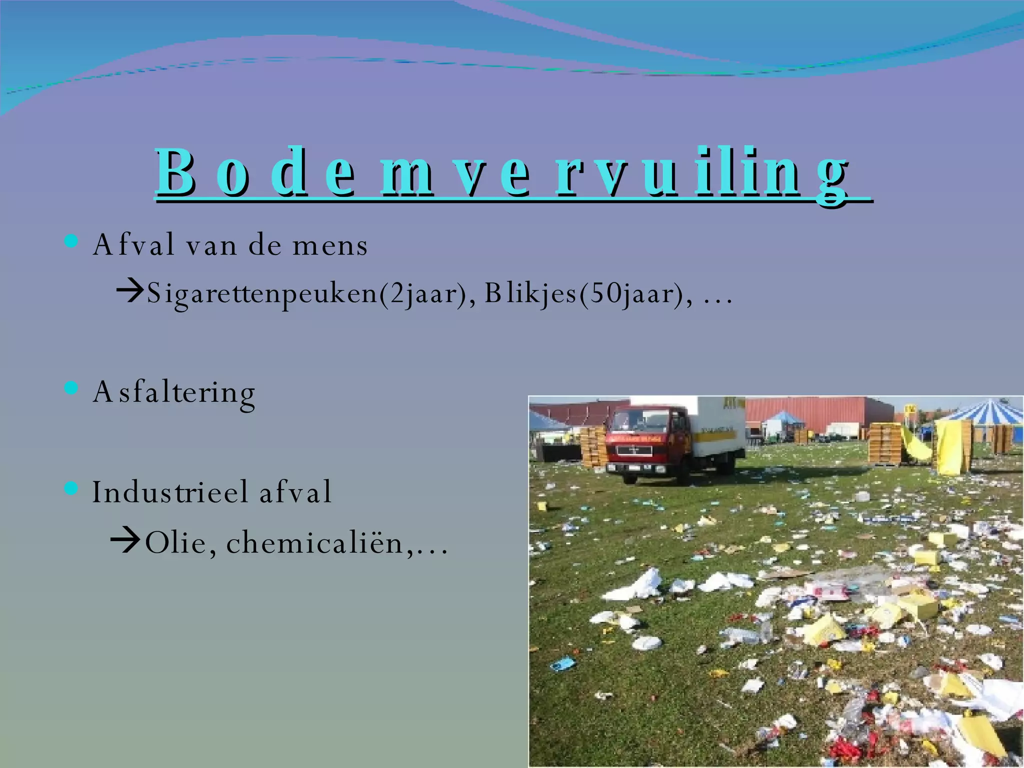 Milieuvervuiling | PPT