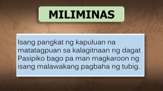 Miliminas: Taong 0069 | PPTX
