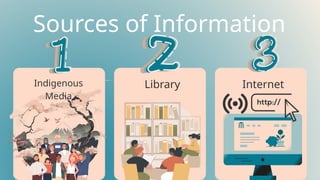 Media & Information Literacy Indigenous Media and Other Sources of ...