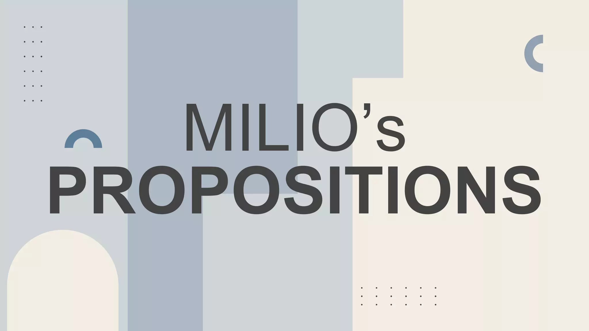 Milio's Framework for Prevention.pptx