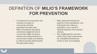 Milio's Framework for Prevention.pptx