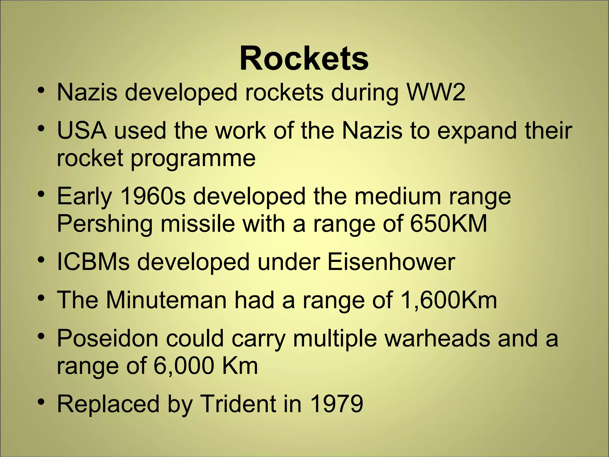 Military Technology and the Military Industrial Complex | PPT