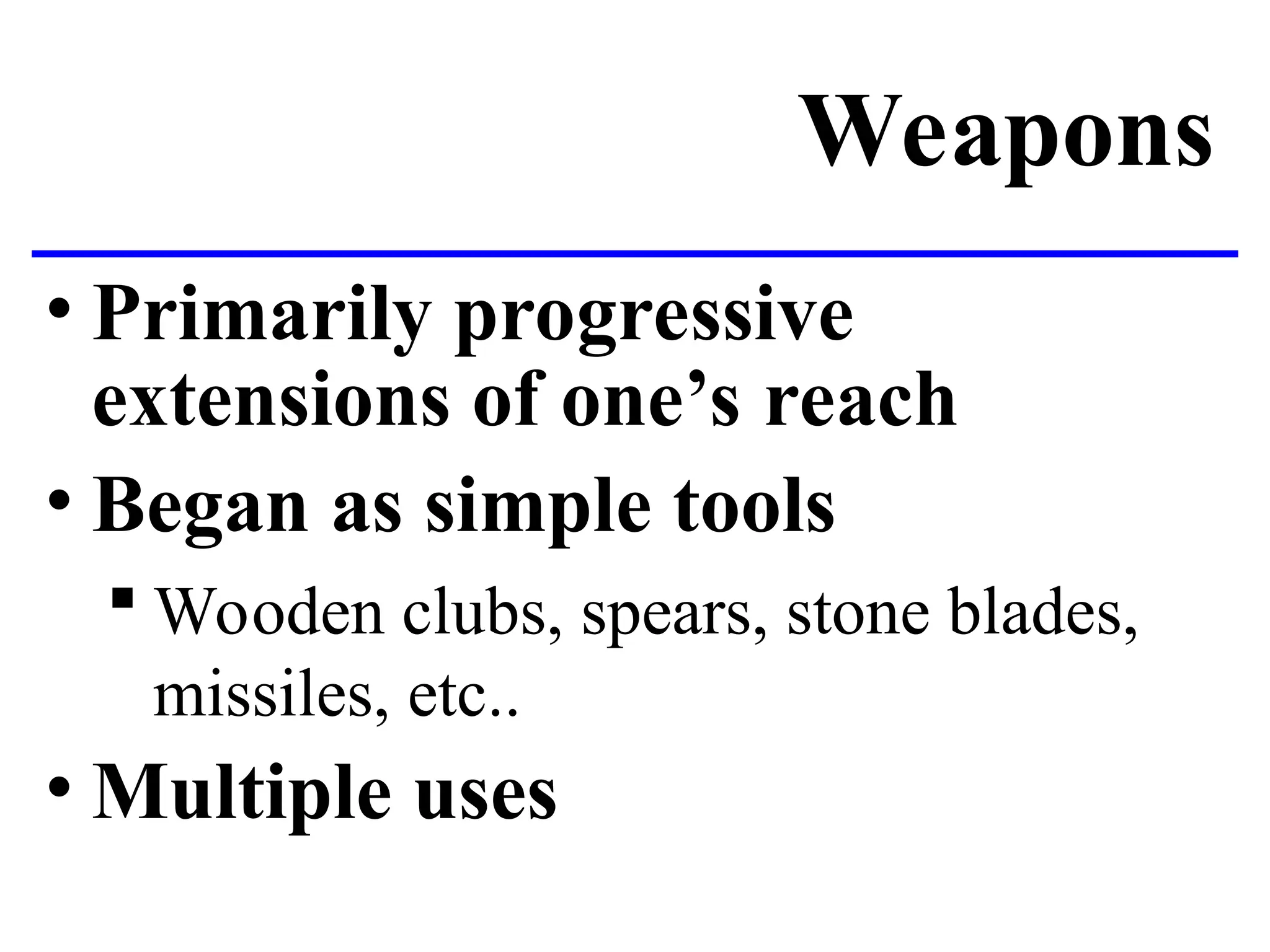 military weapons that are advances used in old and modern era.ppt
