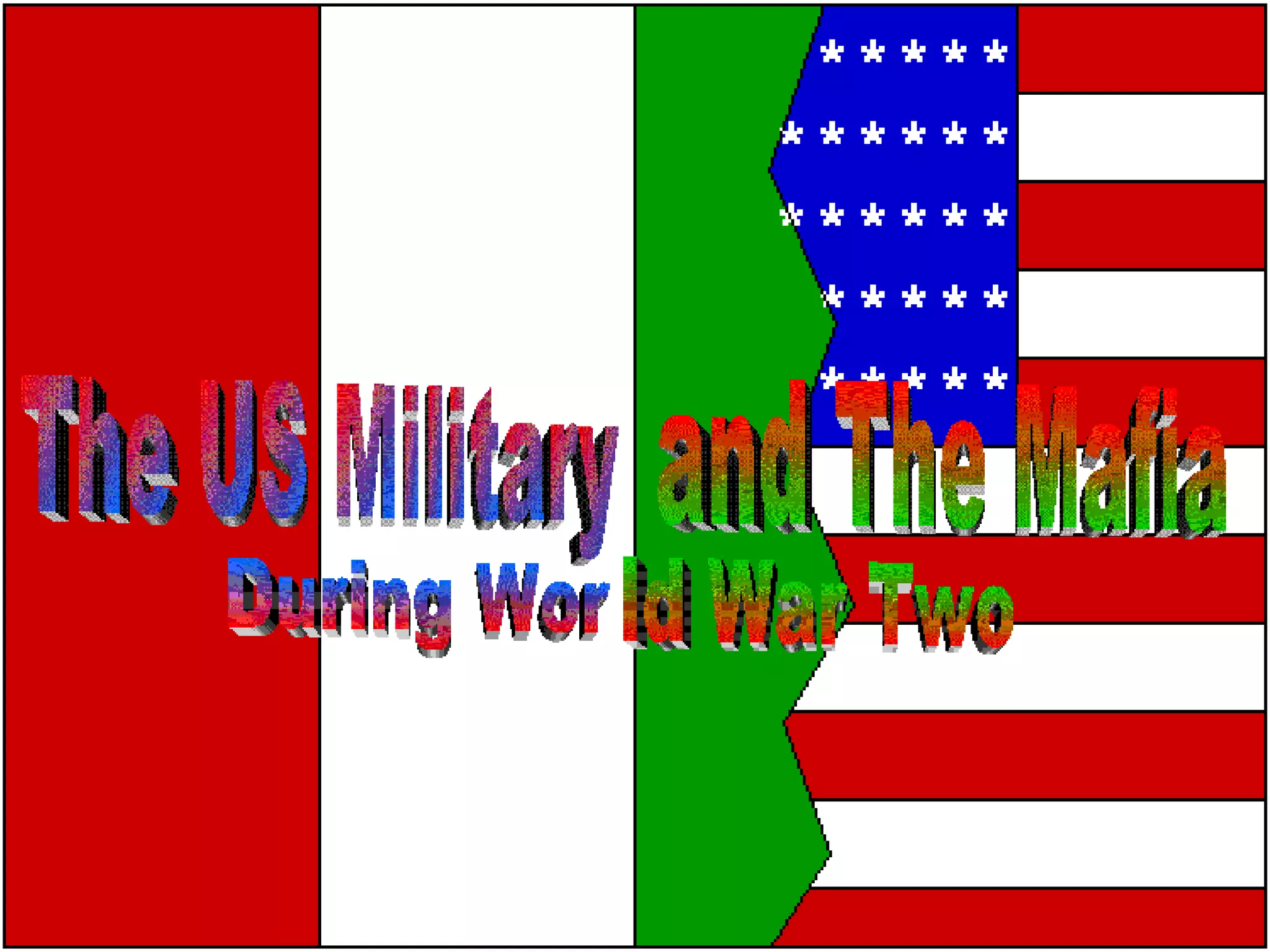 Military and Mafia | PPT