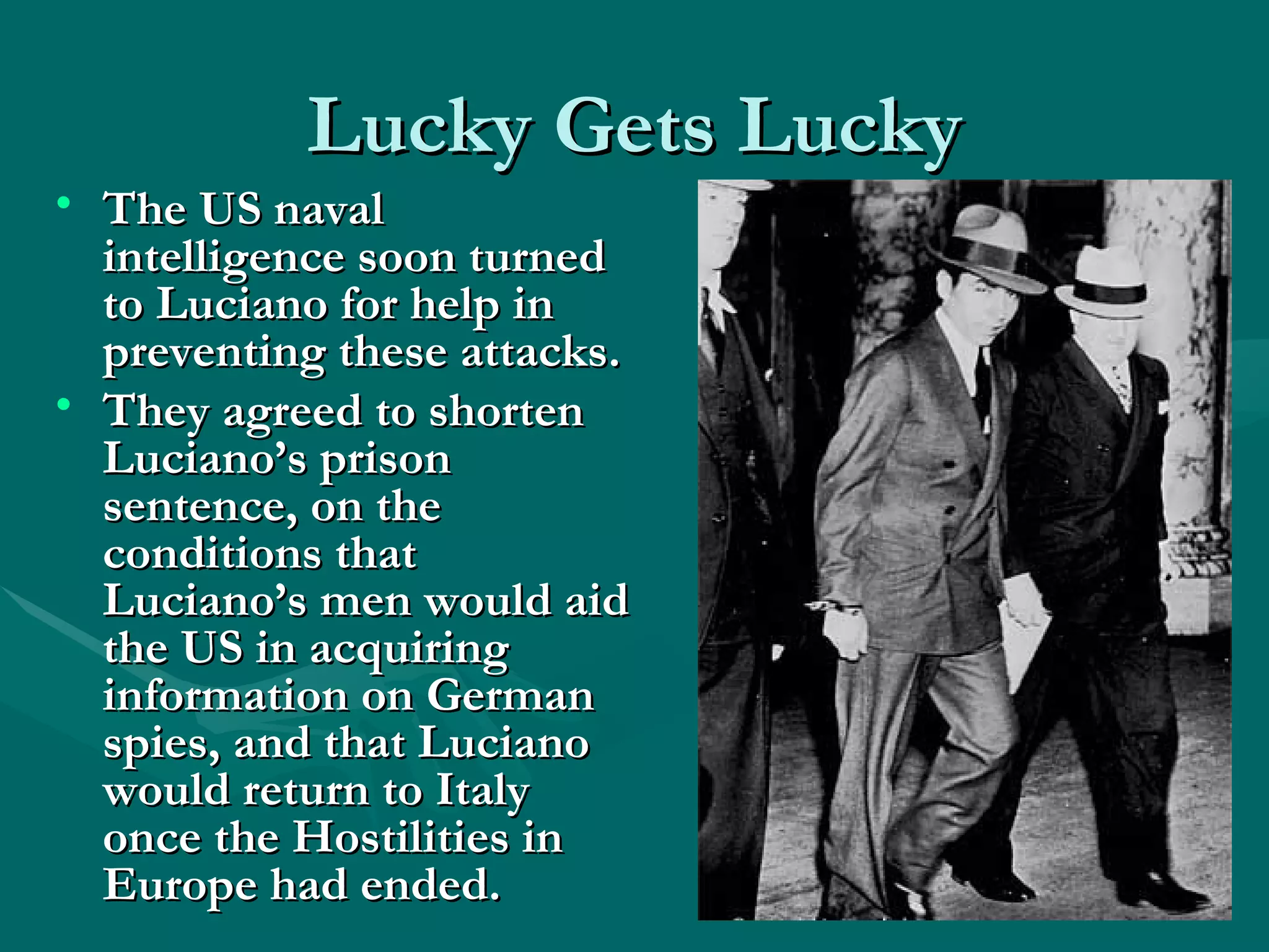 Military and Mafia | PPT