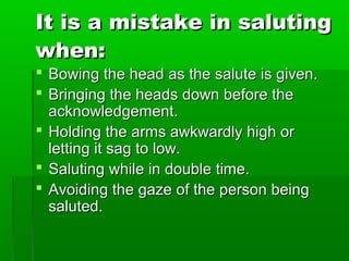 Military courtesy-and-discipline | PPT