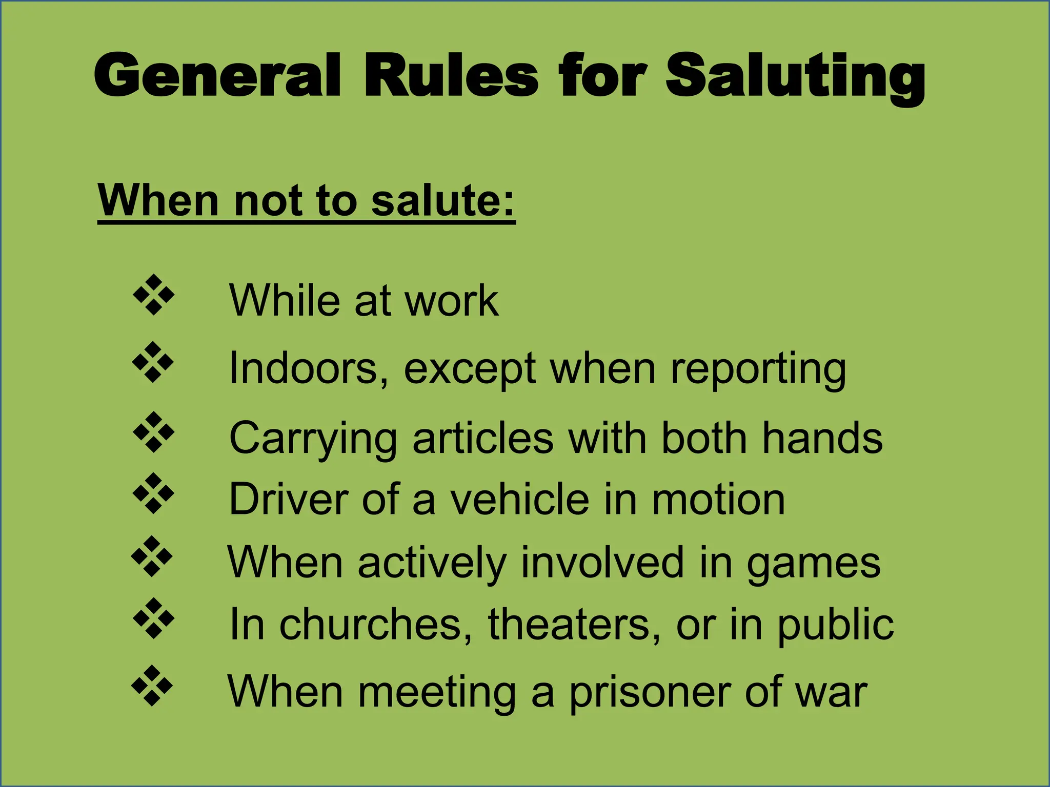 MILITARY-COURTESY-DISCIPLINE (ROTC UNIT) | PDF