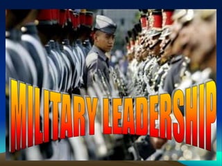 Military-leadership.-ROTC,. PPT., College | PPTX
