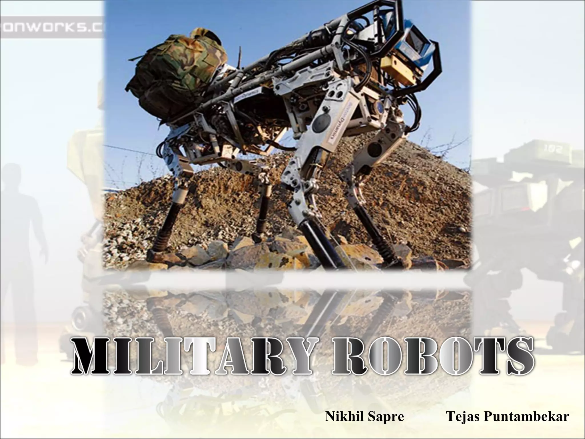Military Robots | PPT