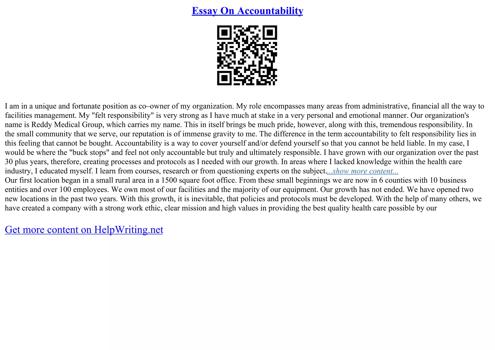 Military Accountability Essay | PDF