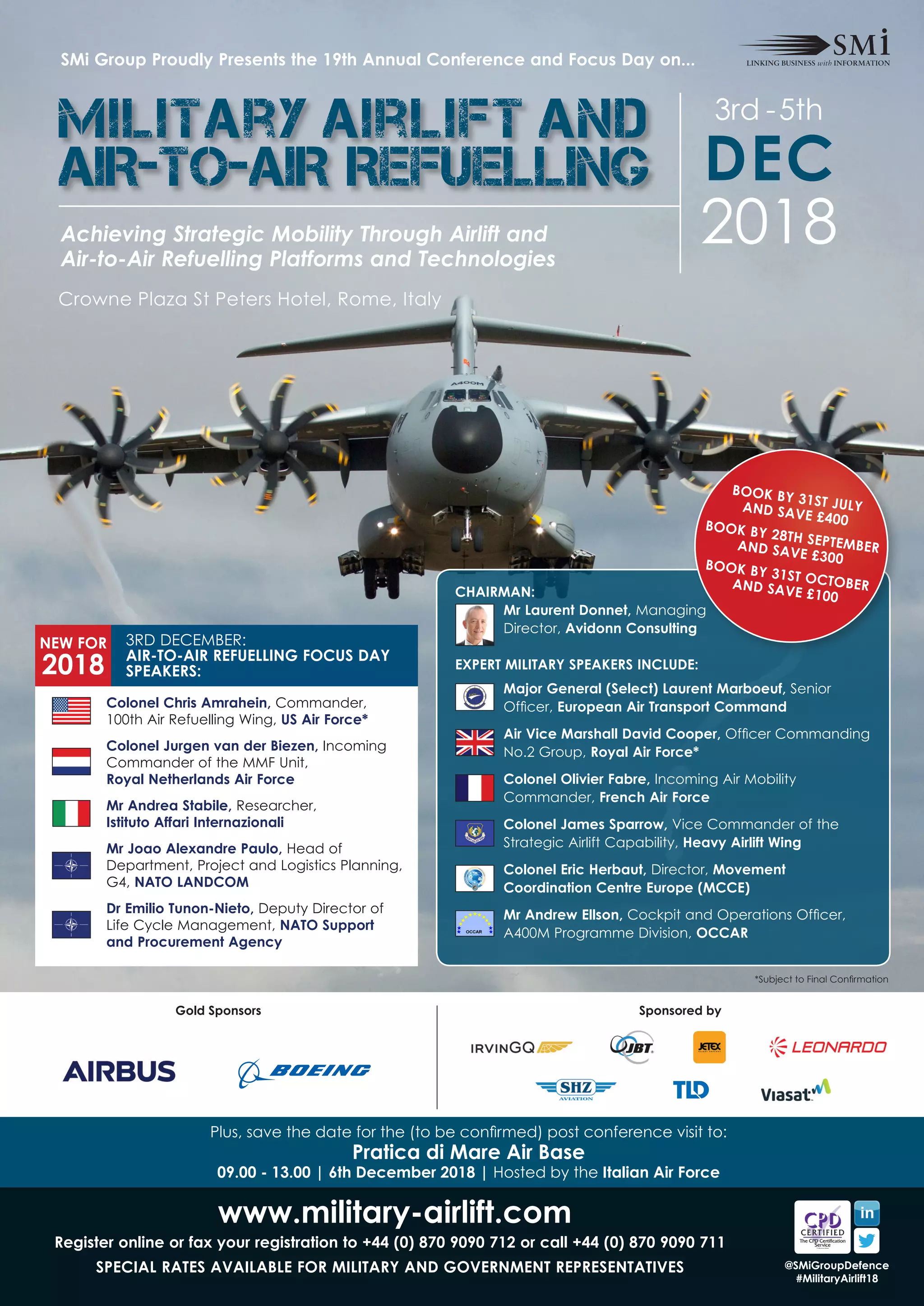 SMi Group's Military Airlift and Air-to-Air Refuelling 2018 | PDF