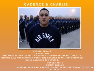 Military Inspired Baby Names | PDF