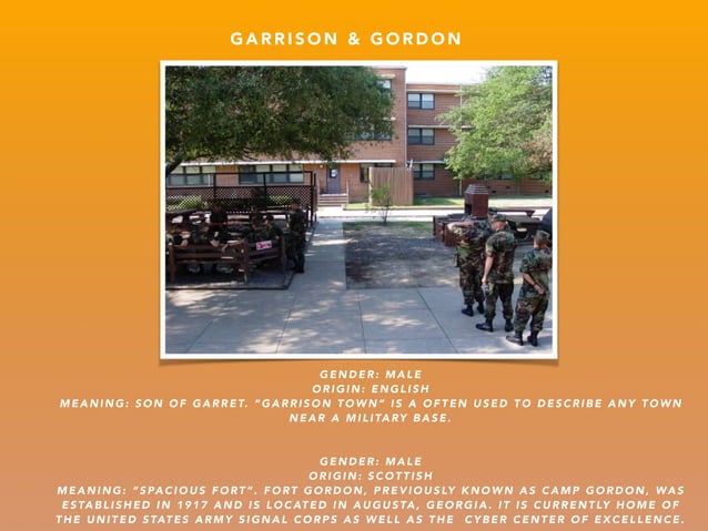 Military Inspired Baby Names | PDF