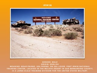 Military Inspired Baby Names | PDF