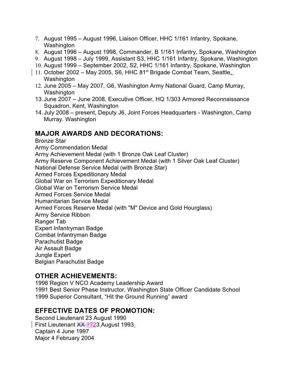 Army Biography - army.iesanfelipe.edu.pe