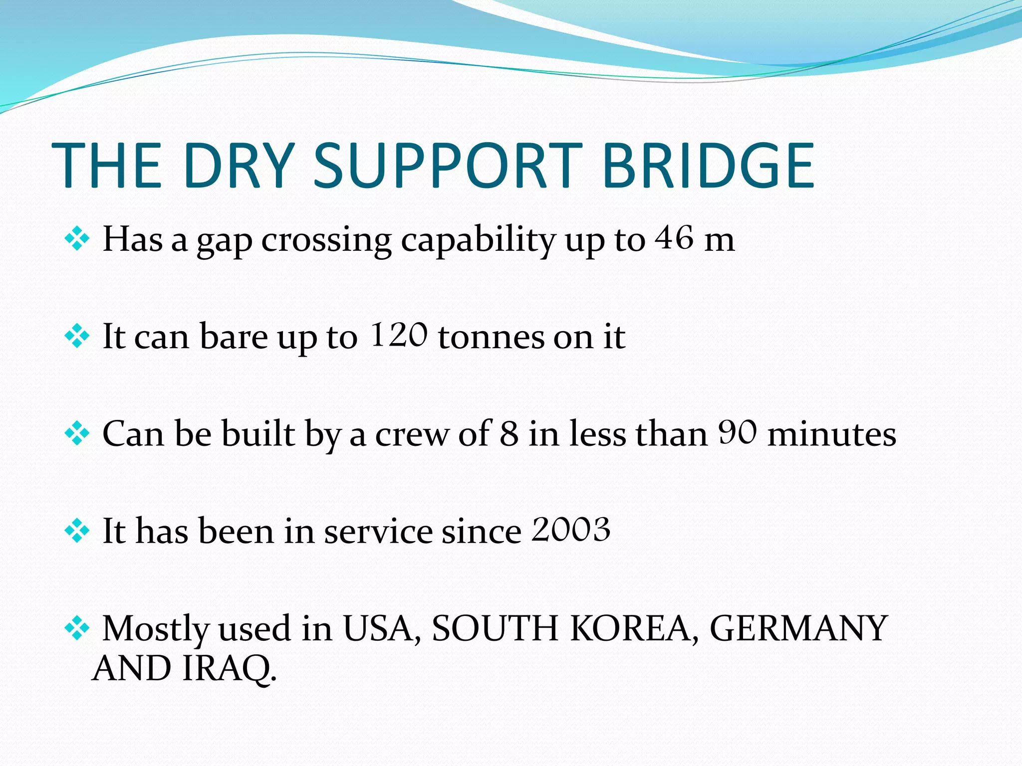 Military bridges | PPTX