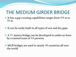 Military bridges | PPTX