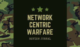 Review Jurnal Prespektif Penggunaan NCW di Asia Selatan | PDF