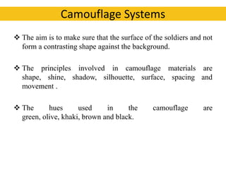 Military camouflage colours | PPTX