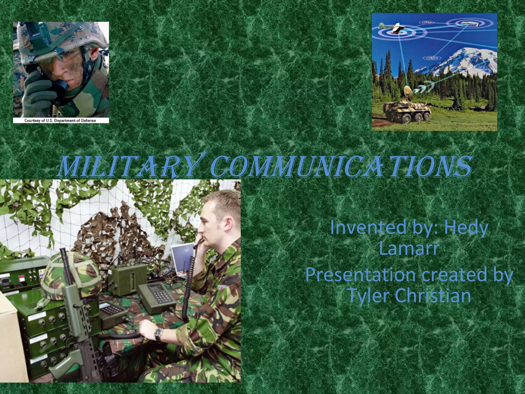 Military Communications Powerpoint Presentation | PPT