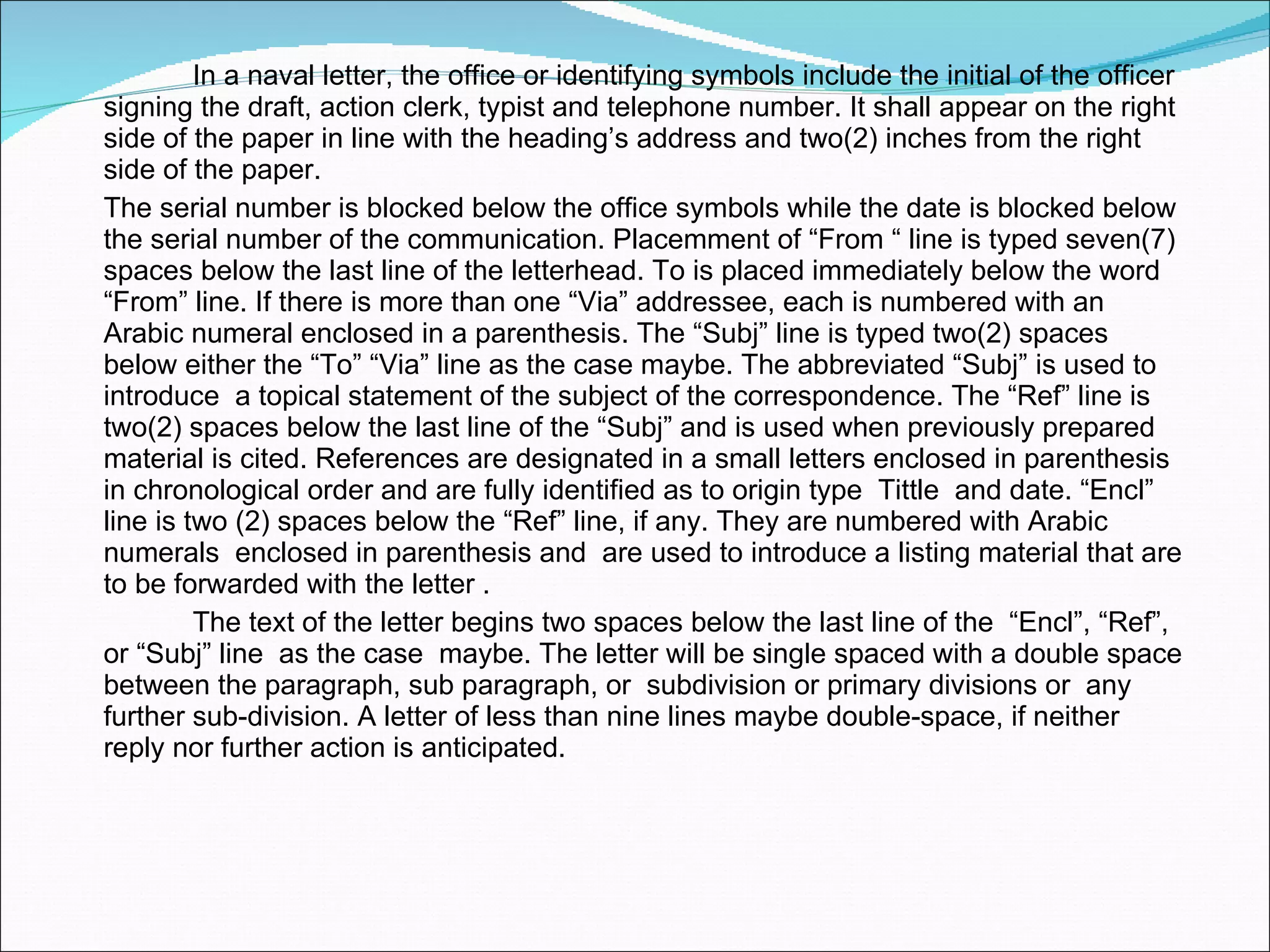 Military correspondence | PPT