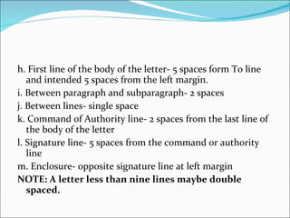 Military correspondence | PPT