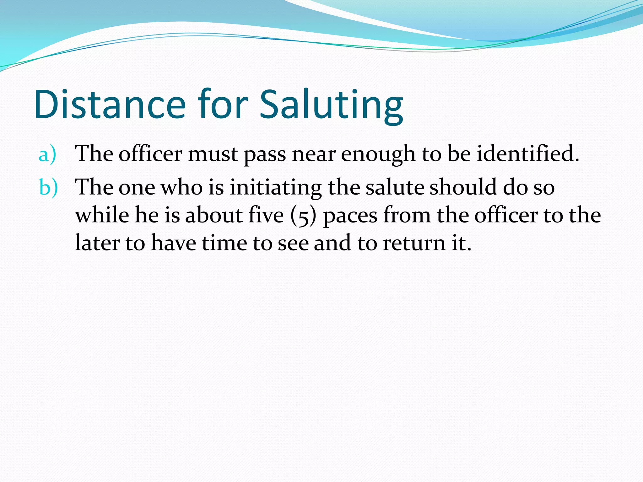 Military courtesy and discipline | PPTX
