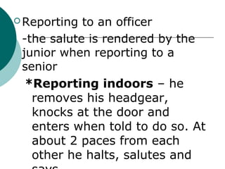 Military courtesy and discipline | PPT