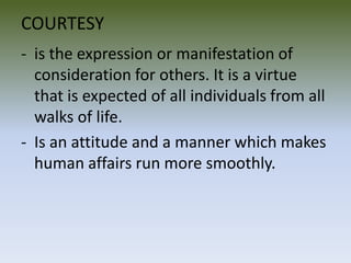 Military courtesy and discipline | PPTX