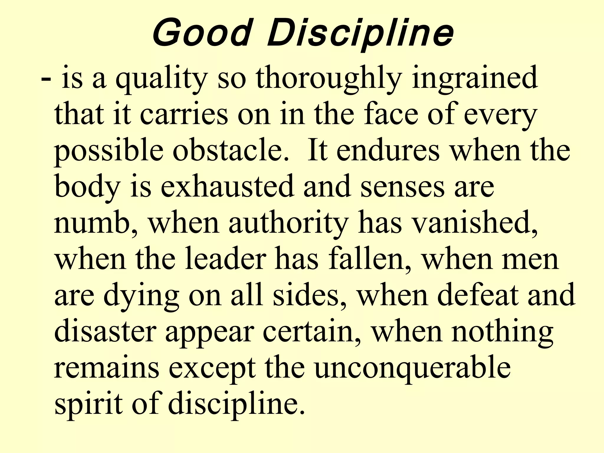 Military courtesy and discipline ii | PPT